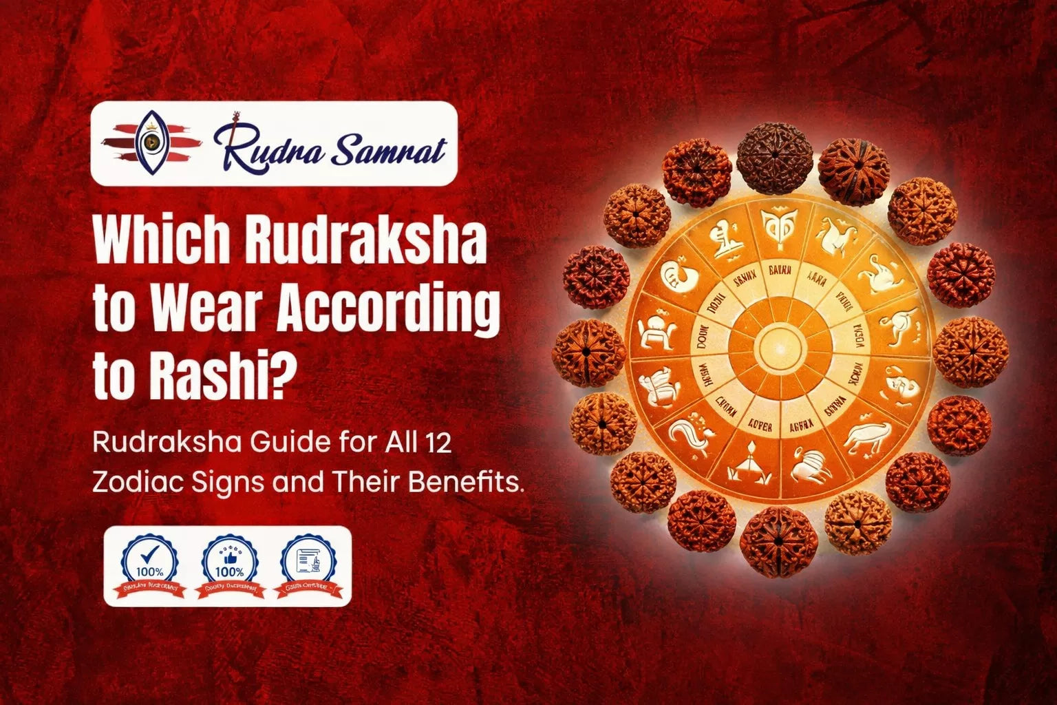 Rudraksha According to Rashi – Guide for All Zodiac Signs – Rudra Samrat