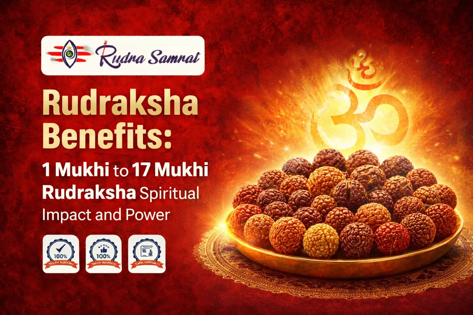 Rudraksha Benefits: 1 Mukhi to 17 Mukhi Rudraksha Power Guide – Rudra ...