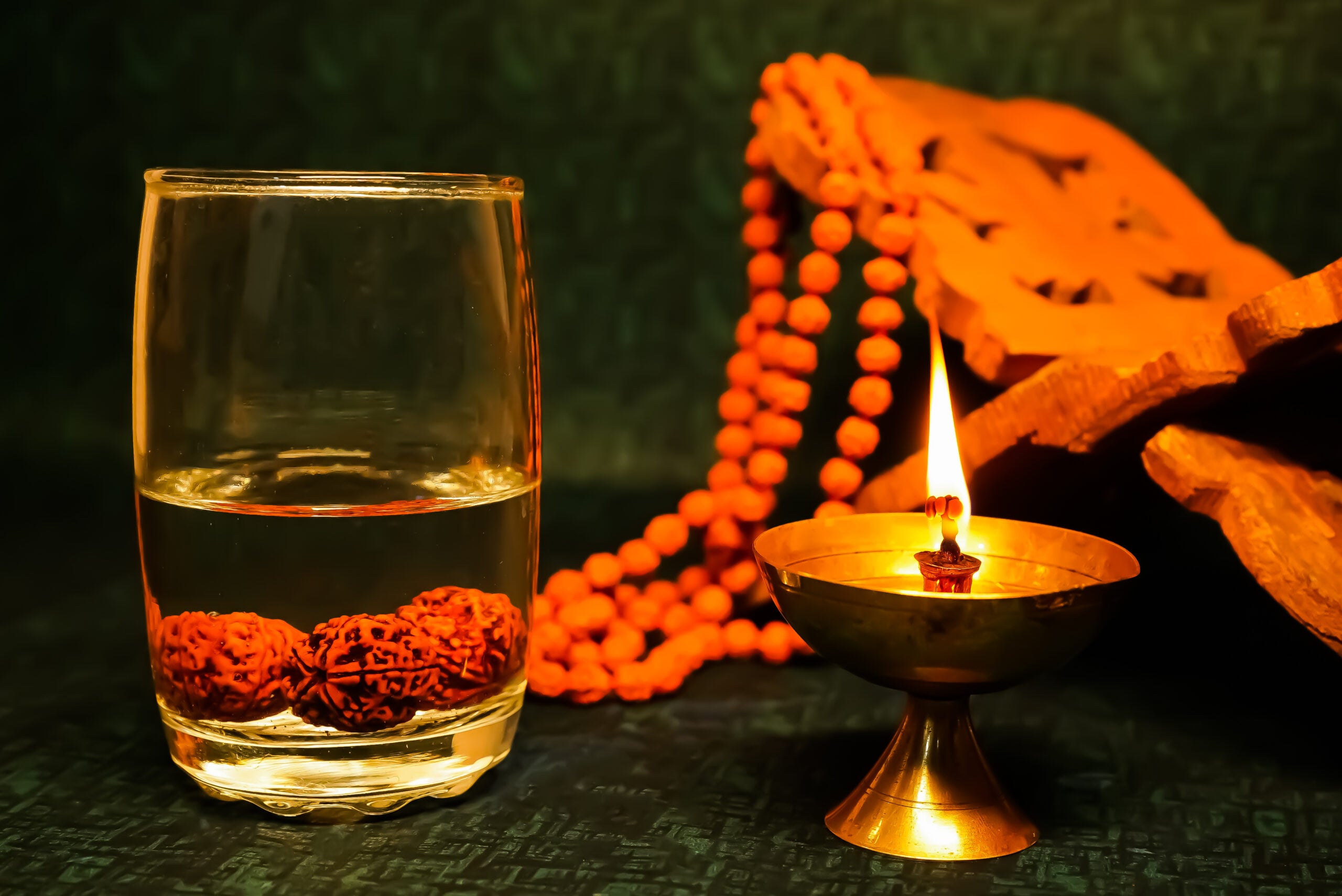 Water Therapy Rudraksha (Set of 3) – Rudra Samrat